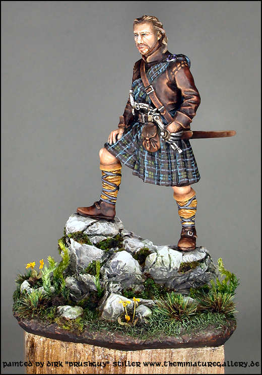 Andreas 54mm Rob Roy finished | planetFigure | Miniatures